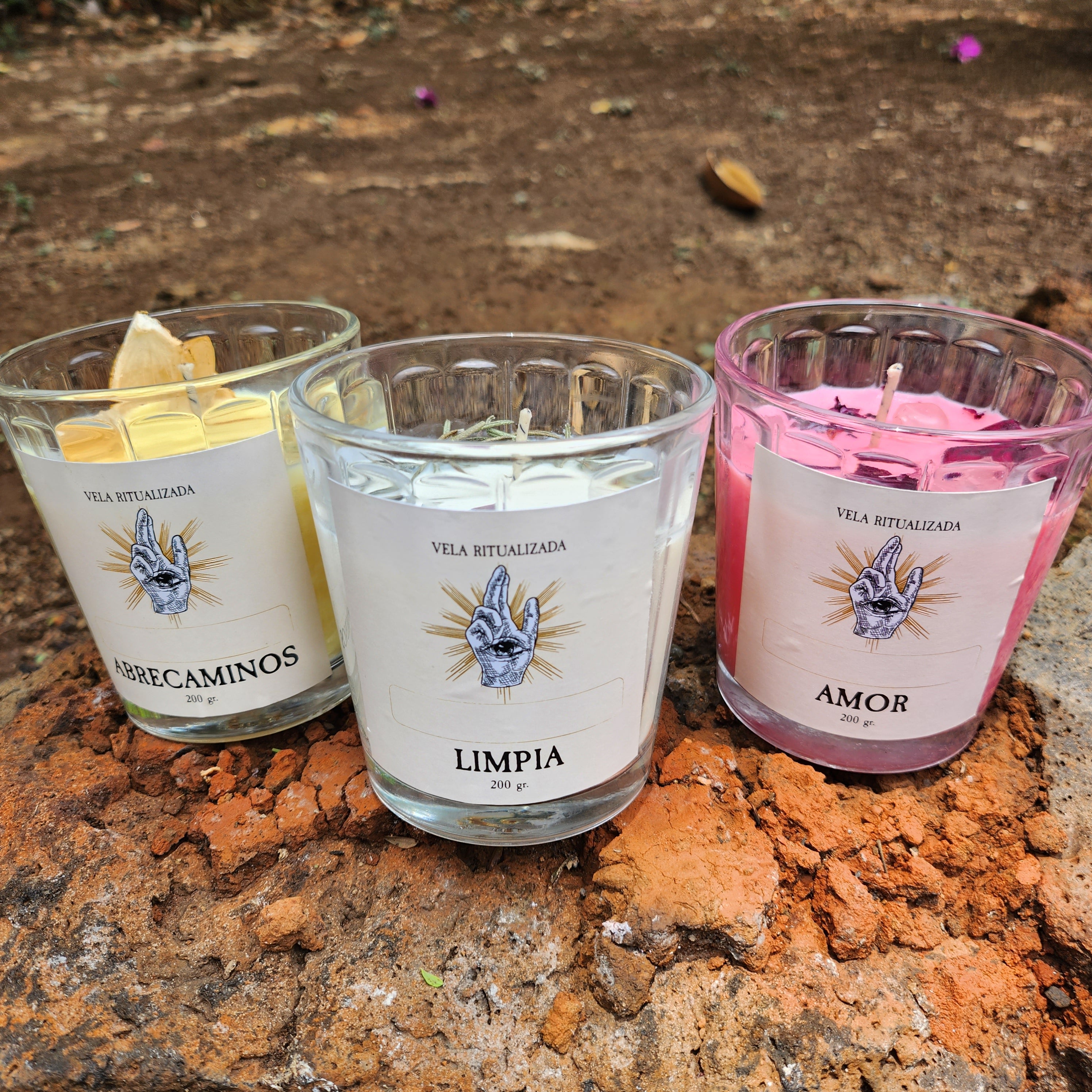 Velas ritualizadas – Nébula Alquimia